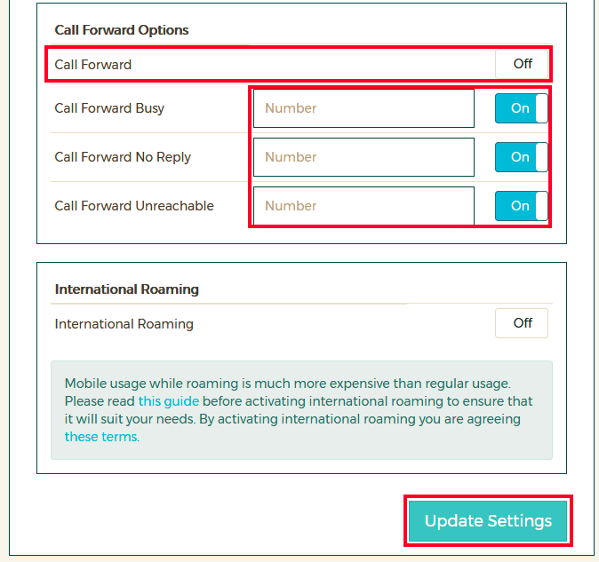Activate mobile call forwarding feature - SpinTel Knowledgebase