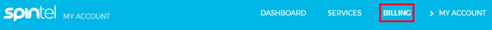 Checking your bill - SpinTel Knowledgebase