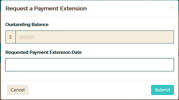 How to process payment extension through My Account - SpinTel Knowledgebase